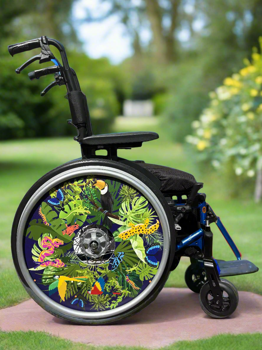 Wheelchair Wheel Covers UK | Stylish Nifti Wheels by NIFTIKIT – Niftikit